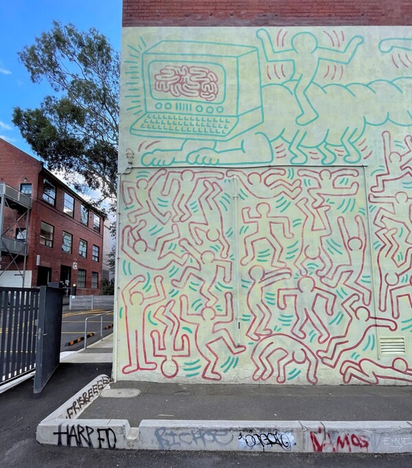 Keith Haring Mural | Memo